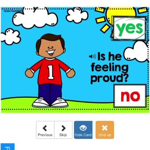YES NO Questions FEELINGS for SEL BOOM CARDS by Lisa Goodell | TPT