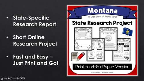 State Research Project | MONTANA Print-and-Go Paper State Report