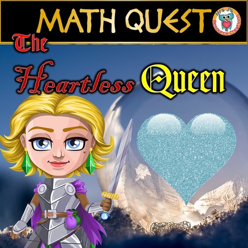 Valentine's Day Math Quest Video Hook by Mrs J's Resource Creations