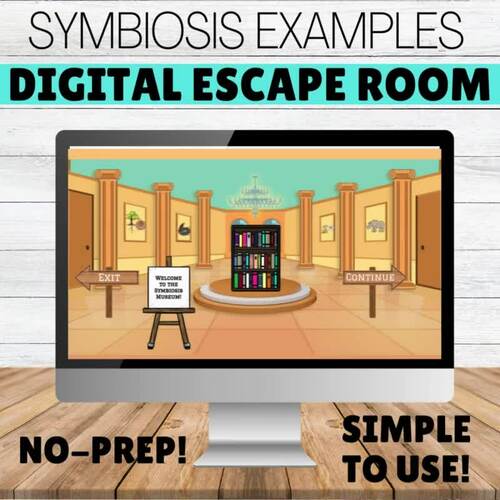 Symbiotic Relationships Activity - MS-LS2-2 Digital Escape Room ...