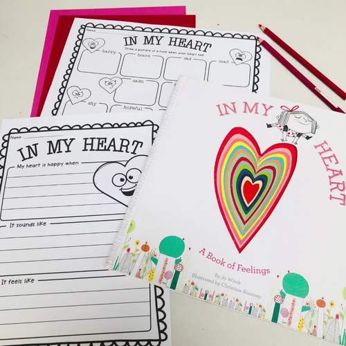 In My Heart | A Book Of Feelings | Worksheets & Activities | Book Companion