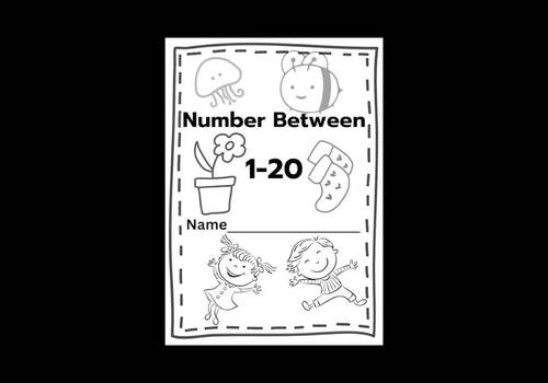 Numbers Between Worksheets: Activity for 1-20 NO PREP by Taro Creator