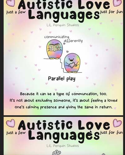 Autistic Love Languages: Bulletin Board, Poster & Worksheet | SPED SEL ...
