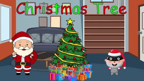 Christmas Tree - Fun ESL PowerPoint game by Ready2GO ESL | TPT