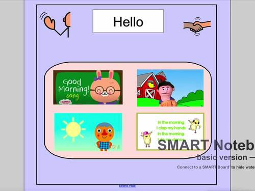 Morning Circle Template Kindergaren by zoe El-Chah | TPT