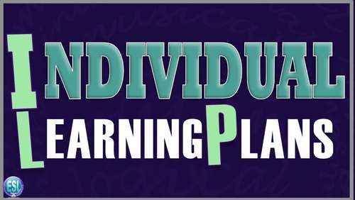 Individual Learning Plans (ILP, IEP) for Intervention & Learning Support