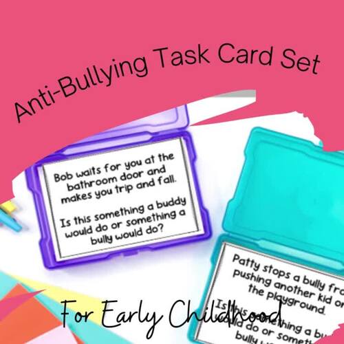 Anti Bullying Scenarios Buddy or Bully Task Cards by Aspiring Owls ...