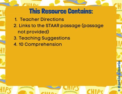 3rd Gr.-Reading Comprehension- Nonfiction- STAAR New Question Types-Set #5