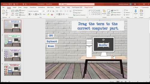 Computer Parts - Digital Activity (PowerPoint Drag and Drop) | TpT