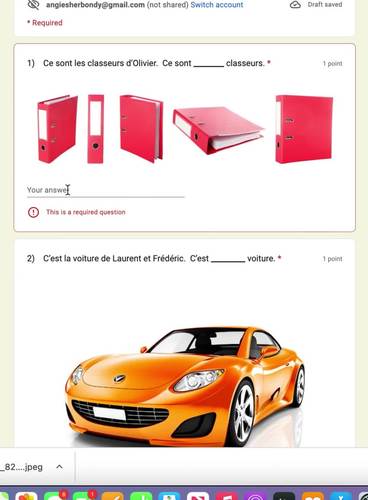 La famille French Family and Possessive Adjectives Digital and ...