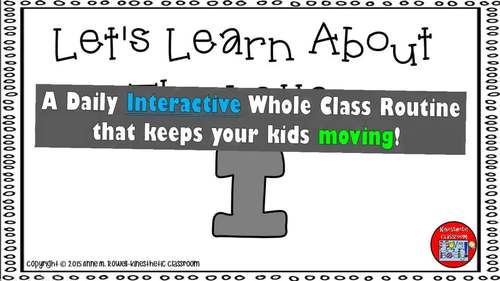 Interactive Alphabet & Letter Sound Practice: Letter I Activity - Early ...