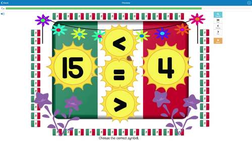 Cinco De Mayo Comparing Number Within 20 Math Boom™ Cards by The ...