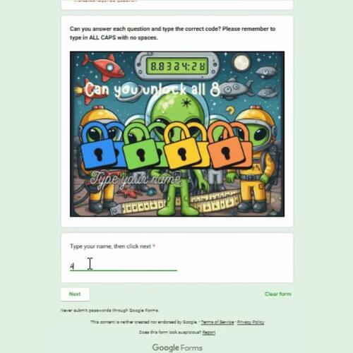 Alien Rescue Mission | Measurement Conversions Digital Math Escape Room ...