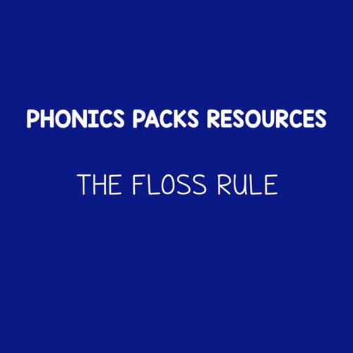 Floss Rule FLSZ Spelling Activities for Orton-Gillingham Lessons