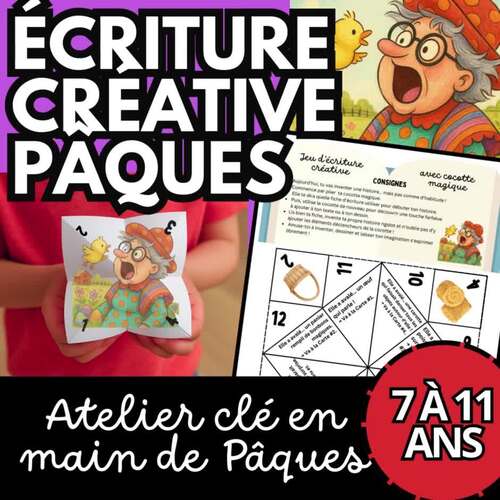 Écriture créative de Pâques | Easter Writing Activity – FLS + cocotte ...