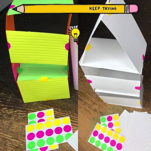 International Dot Day STEM Activity Tower Builder The Dot by Peter Reynolds