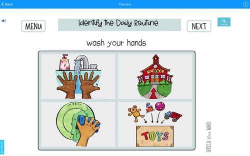 Daily Routines & Life Skills Boom™ Cards | Receptive Tasks for Routines