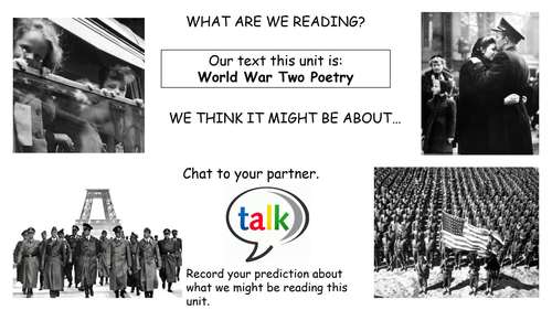 World War II Poetry Unit: Exploring History Through Verse (Grades 3-5)