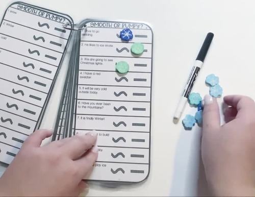 Winter Stuttering Activities for Speech Therapy by Speech Tea | TPT