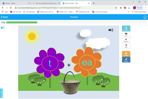 Long Vowels Vowel Teams and Alphabet Sounds Phonics Games Task Cards