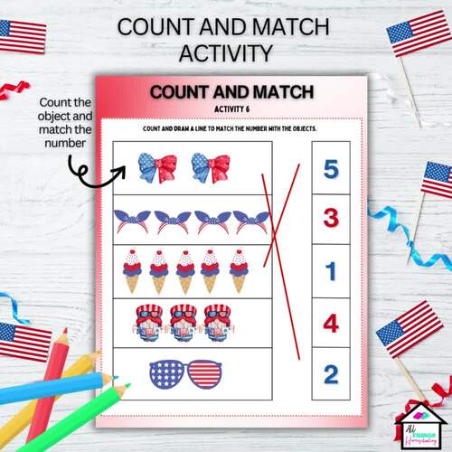 4th of July Busy Binder – Fun & Educational Activities for Kids | TPT