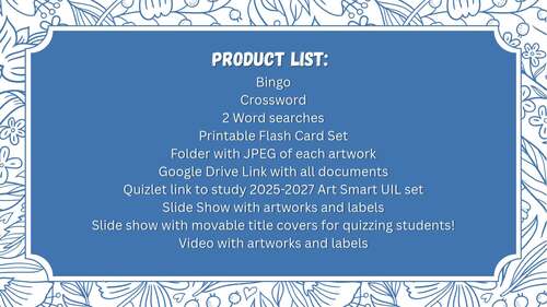 Art Smart 2025-2027 BUNDLE! by Antartica Designs | TPT