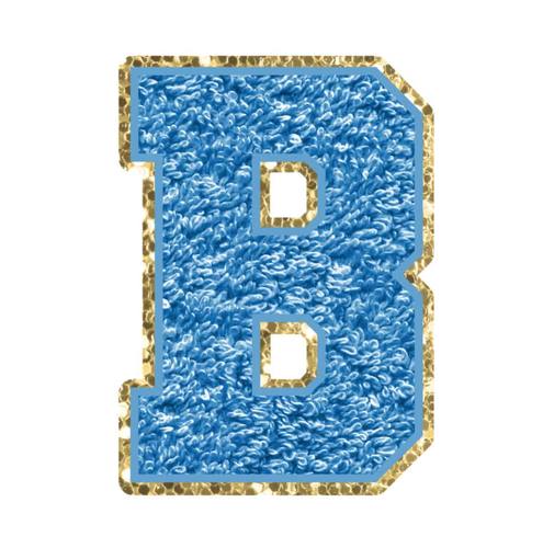 Varsity Preppy Bright Chenille Alphabet Clipart *10 Colors, 260 Letters ...
