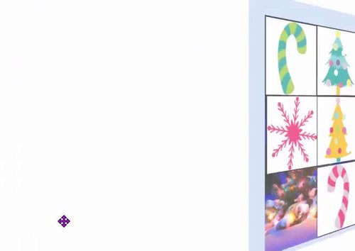 Picture Matching Boom Cards- Christmas Tree Puzzle for Distance Learning
