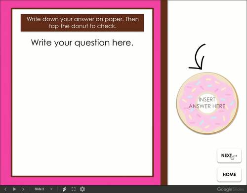 Google Slides Game Template | Digital Editable Self-Checking | Coffee ...