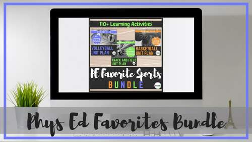 Track & Field / Basketball / Volleyball Unit & Lesson Plans | Phys Ed ...