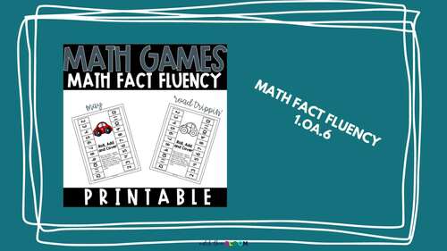 May Math Facts Fluency Dice Game by Watch Them Bloom | TPT