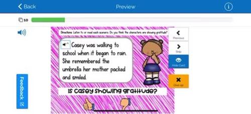 Showing Gratitude Scenarios Boom Cards™, Digital Task Cards | TPT