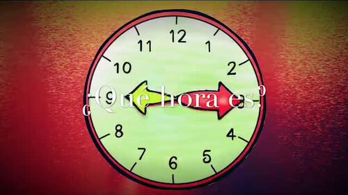 Telling Time in Spanish (Hour and Half-hour) by Spanish Studio | TPT
