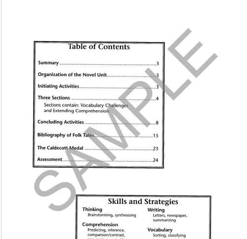 Stone Soup Novel Units® Teacher Guide Novel Study | TPT