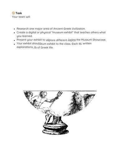 Ancient Greece WebQuest | Social Studies | Culminating Project | TPT