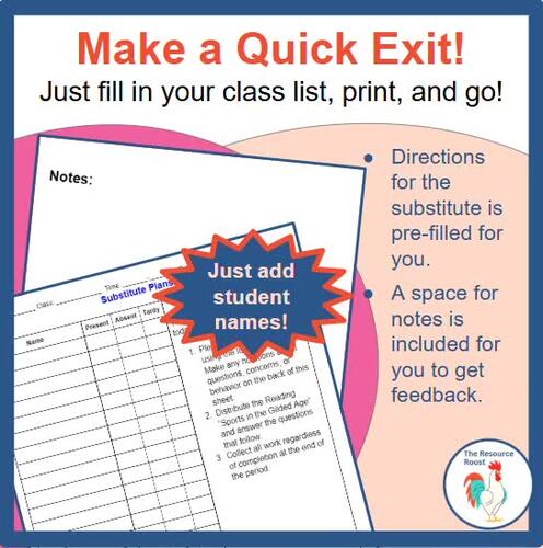 US History Emergency Sub Plan- Sports in the Gilded Age Reading & Activity