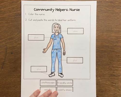 Community Helpers: Nurse by The Resource Room Special Education | TPT