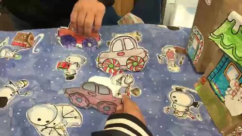 Lunch Bag Gingerbread House Craftivity by Van Gogh's Earlobe | TpT