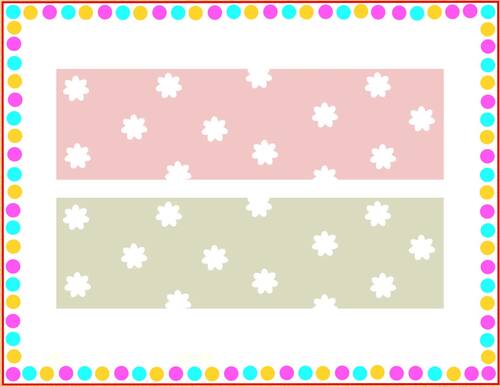 Printable Boho Neutral Bulletin Board Borders, Classroom Borders ...