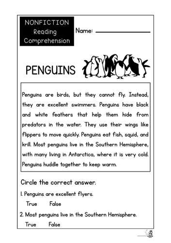 Reading Comprehension Set of Nonfiction, Fiction and Poetry | TPT