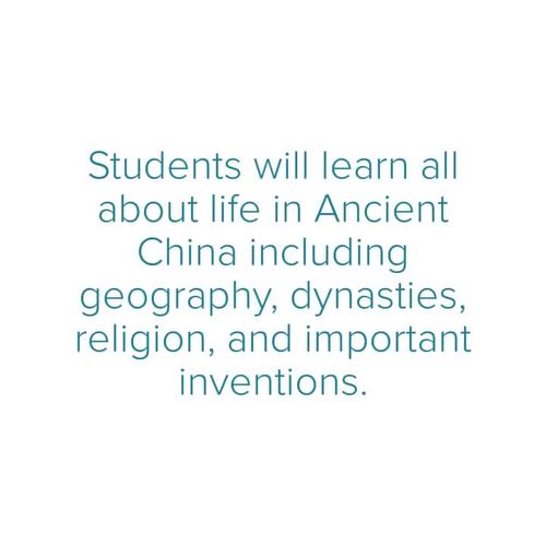 Ancient China Unit Reading Activities Worksheets Chinese History Print ...
