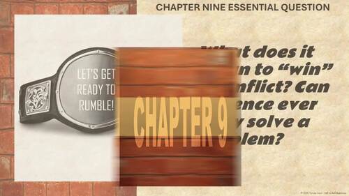 The Outsiders Chapter 9 Companion Presentation | Novel Study for Middle ...