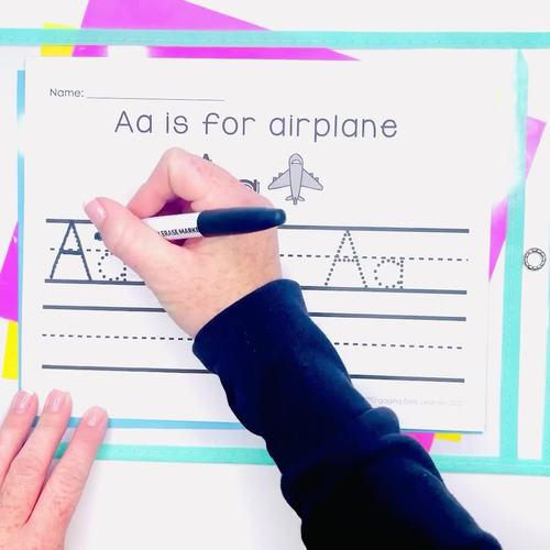 NO PREP Handwriting Practice Upper and Lowercase Letters | PreK ...