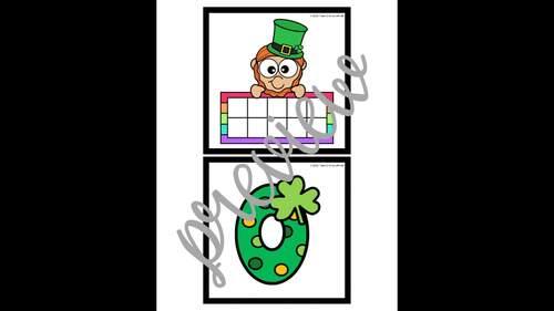 St. Patrick's Day Centers Math and Literacy Activities BUNDLE | TPT