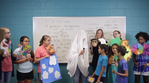 Excelerate SPANISH Through Bible Stories, Lesson 1 "The Creation"