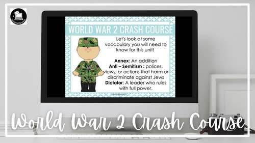 World War 2 Crash Course Digital Lesson Slides | PowerPoint & Google Slides