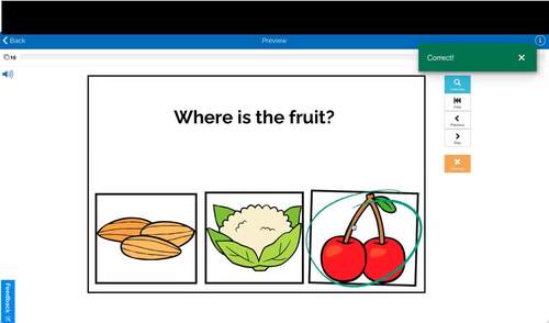 Life Skills Boom Cards™ Sort by Category: Fruit by Meaningful Sped Teaching