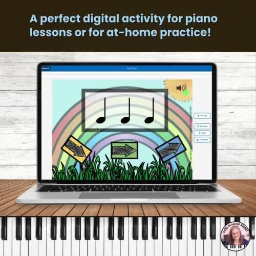 Pre-Staff Directional Reading BOOM™ Cards Activity for Pre-Reading Students