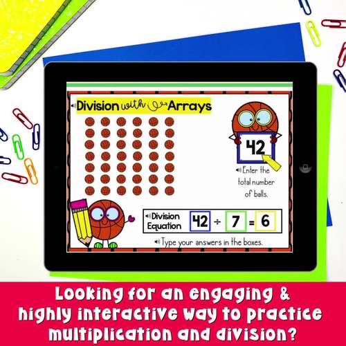 Boom Card Multiplication and Division Bundle by Setting the Standard