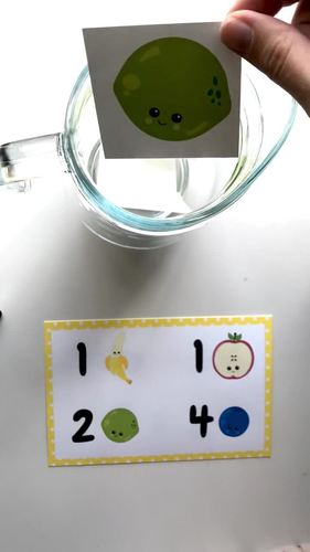 Preschool One to One Correspondence Task Card Game by Coffee Beans And ...